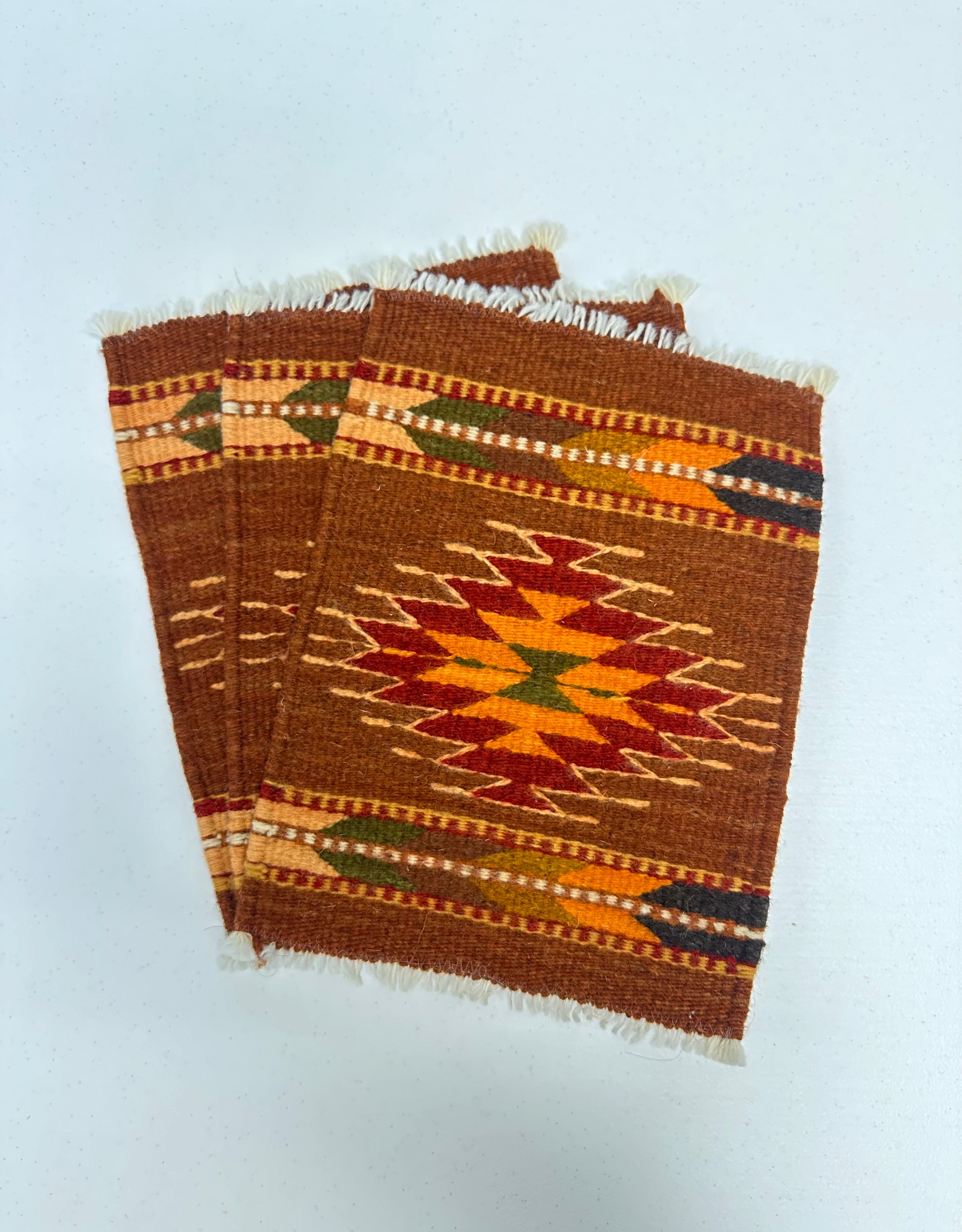 "Rocio" Wool Coaster/Tapetitos – Zapotec Heritage